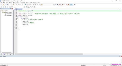 Keil5里面程序写好了怎么烧录到单片机keil 5keil345软件