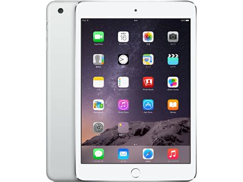 【楽天市場】【中古】bランク【やや傷や汚れあり】 Simフリー Ipad Mini3 16gb Wificellular シルバー 利用制限