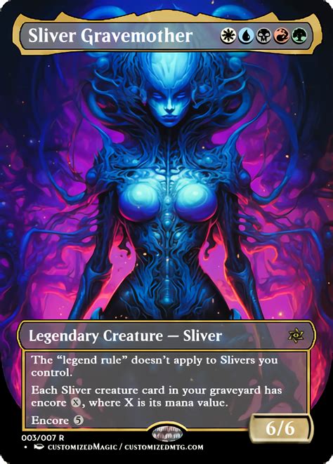 Sliver Gravemother Magic The Gathering Proxy Cards
