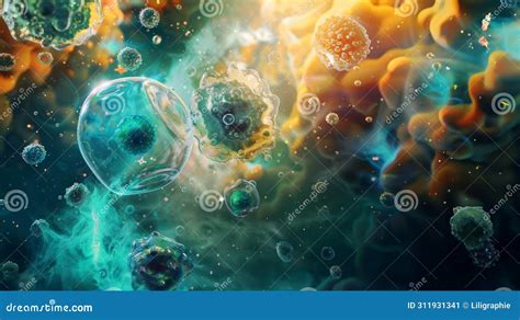 cellular molecular processes with various cell types and intracellular