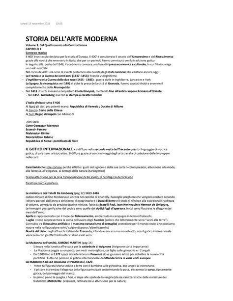 Riassunto Dal Cap 1 Al 24 Dal Quattrocento Alla Controriforma Docsity