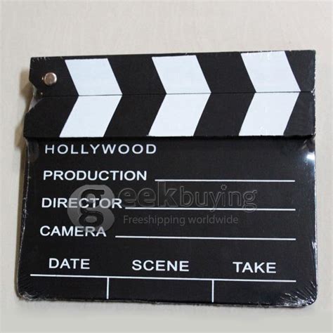 Hollywood Wooden Clapper Board Small Size