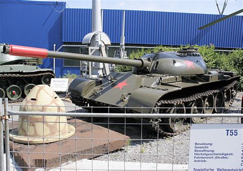T-55 - Kampfpanzer des Warschauer Paktes in den 60er u. 70er Jahren