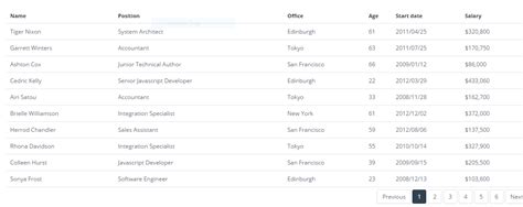 Javascript How To Specify The Number Of Columns In Datatables Jquery