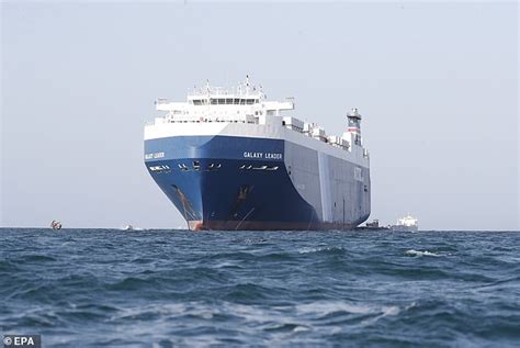 Hijacked Cargo Ship Becomes Tourist Attraction Groups Of Men Seen