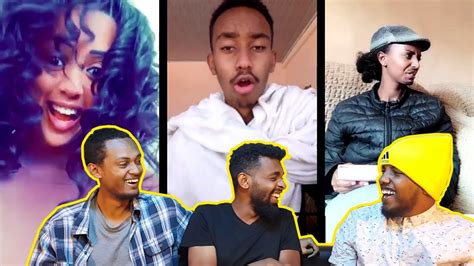 ካስ ማሰ ላይ ሚያሾፍ ሰው አይመቸንም Ethiopian Tiktok Funny Videos Reaction Awra