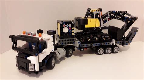 Lego Moc Mini Truck And Excavator By Legoglen Rebrickable Build With Lego