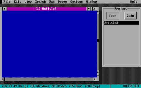 Microsoft Visual Basic 1 0 Professional For MS DOS Microsoft Corporation Free Download