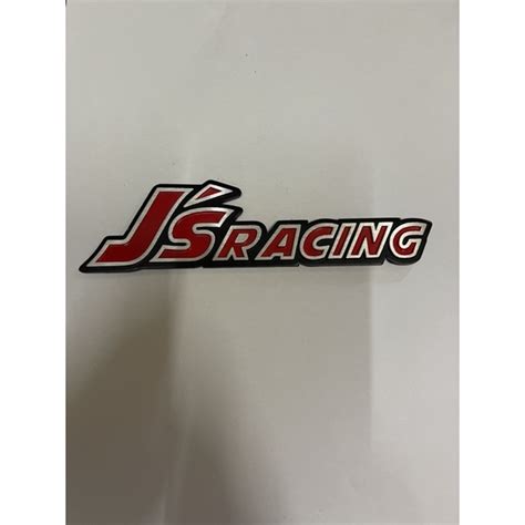Jsracing Js Racing Emblem Logo Badge Sticker Shopee Singapore