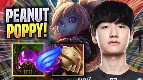 PEANUT DOMINATING WITH POPPY GEN Peanut Plays Poppy JUNGLE Vs Olaf Season YouTube