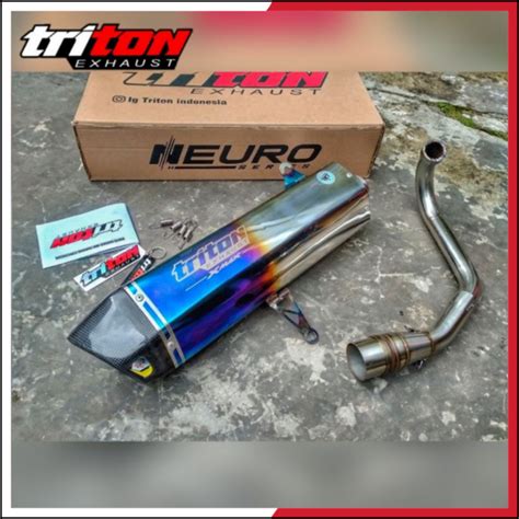 TRITON EXHAUST Knalpot Racing X MAX Yamaha Xmax 250 CC Triton Exhaust