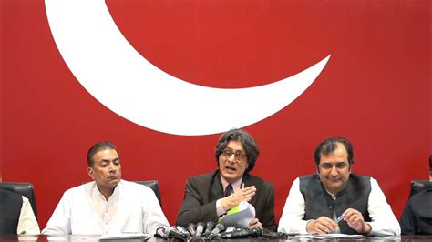 Pti Leader Rauf Hasan Important Press Conference In Islamabad Youtube