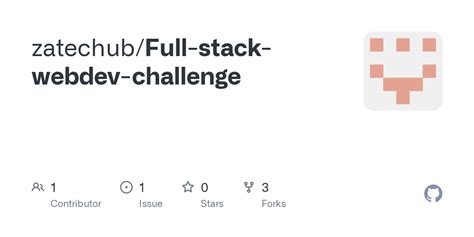 github zatechub full stack webdev challenge