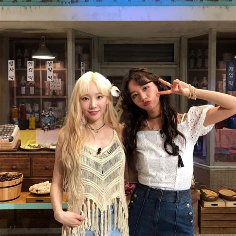 걸스데이girlsday 혜리 태연과 투샷 공개깜찍한 매력 네이트 연예