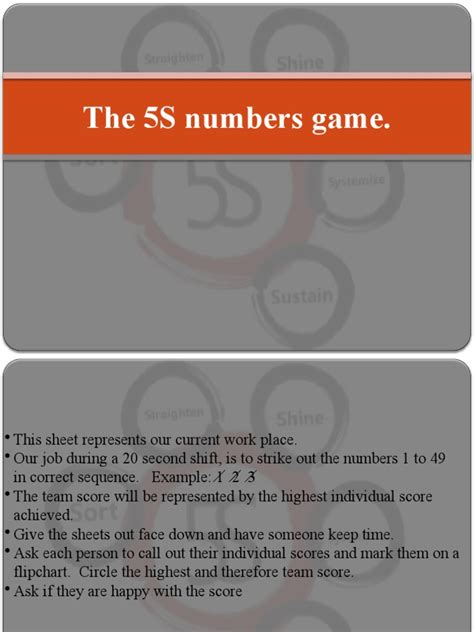 5s Numbers Game Pdf Cognitive Science Psychology