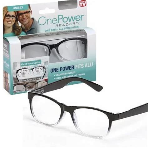 Rectangle Black One Power Adjustable Eye Glasses At ₹ 140piece In New