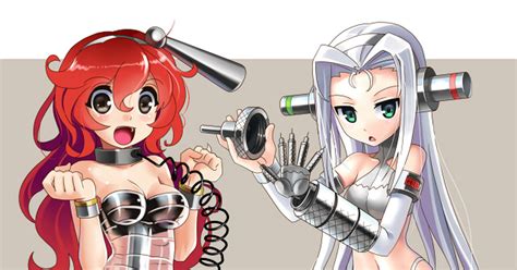 オリジナル ボールペンちゃんとシャープペンちゃん まるかたのイラスト Pixiv