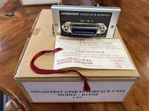 Advantest Gpib Interface Card Computers And Tech Parts And Accessories Other Accessories On Carousell