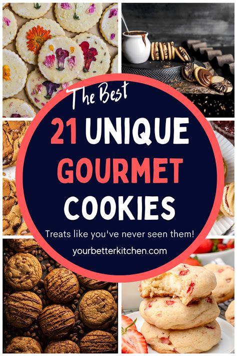 21 Gourmet Cookie Recipes Youve Never Seen Gourmet Cookies Cookie