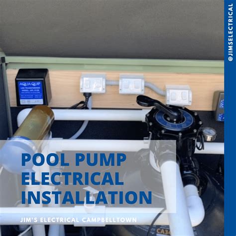 Pool Pump Electrical Installation