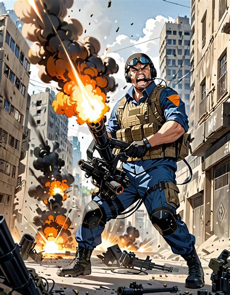 Intercept Heavy Trooper Anime Refined Look 1 By Dangerman 1973 On Deviantart