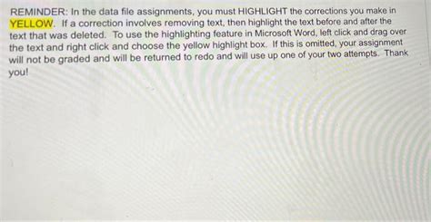 Solved Does Anyone Know How To Highlight Text Before And Chegg