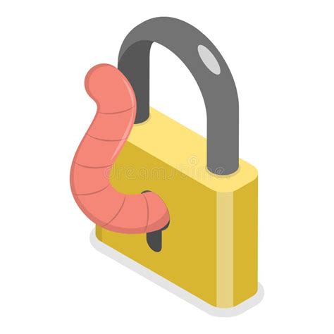 3d Isometric Flat Vector Set Of Hacker Icons Item 7 Stock Vector Illustration Of Computer