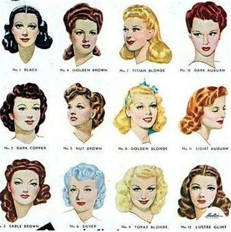 1940s Pin Up Hairstyles