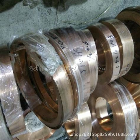 高质量C5191磷铜带批发 1 2 600mm铜板 高精度磷铜带板 阿里巴巴