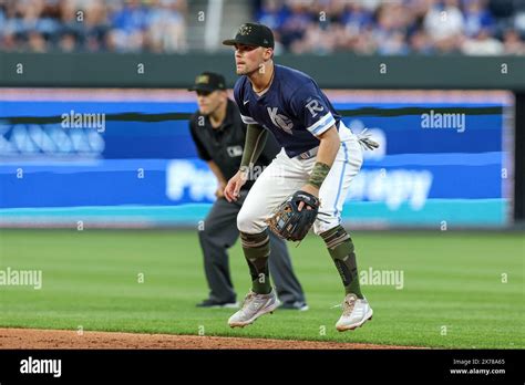 Kansas City Mo Usa 17th May 2024 Kansas City Royals Second Baseman