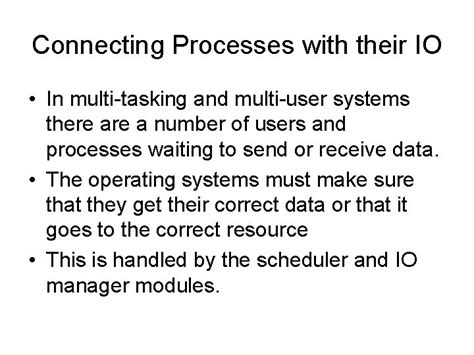 Implementing Interrupt Driven IO Why Use Interrupt Driven