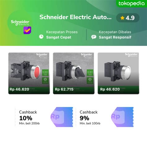 Schneider Electric Automation Shop Produk Resmi Terlengkap GoPayLater Cicil 0 Tokopedia