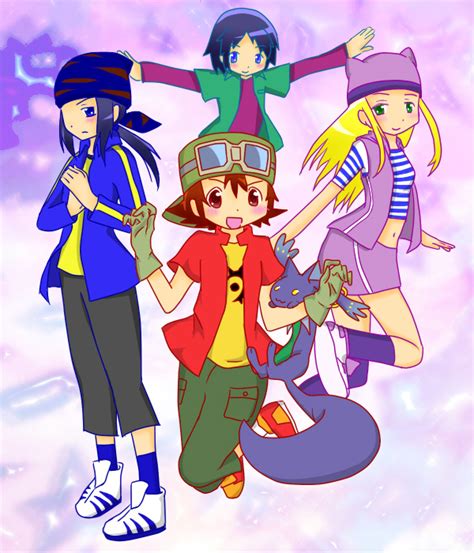 Kanbara Takuya Kimura Kouichi Minamoto Kouji Orimoto Izumi Digimon