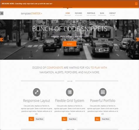 55 Twitter Bootstrap Templates Want A Future Proof Website Splash