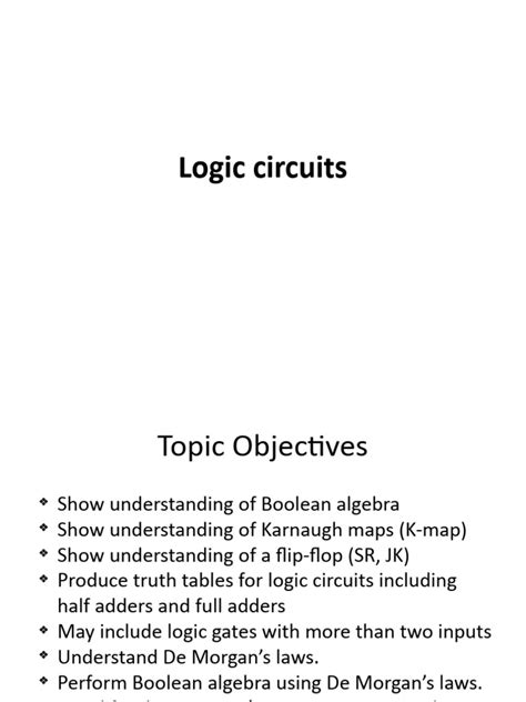 Boolean Algebra Applications Pdf Computer Engineering
