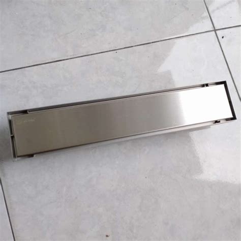 Promo FLOOR DRAIN PANJANG 60 CM STAINLESS SARINGAN GOT PANJANG SUS