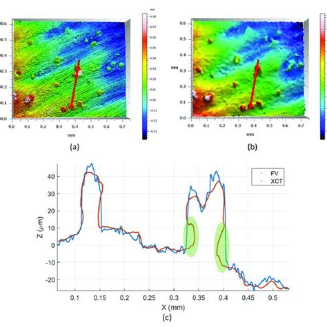 3d Surface Topography Of Set 3 Top Surface A Top View B Bottom View Download Scientific