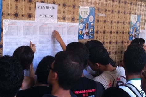 Ifpe Divulga Listão Do Vestibular 2013 Nossa Vitória De Santo Antão