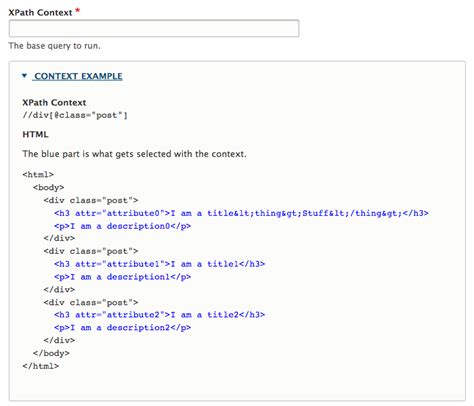 setting context for extendable feeds feeds extensible parsers