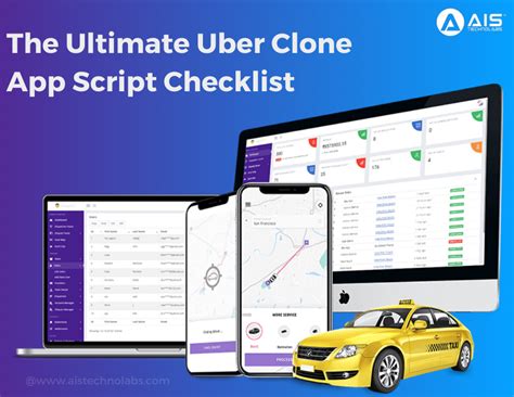 The Ultimate Uber Clone App Script Checklist