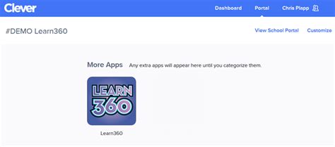 Clever App And The Log In With Clever Button Admin Portal