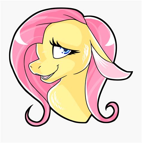 Draikinator Bust Female Floppy Ears Fluttershy Cartoon Free