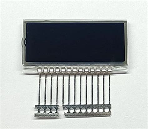 Custom Pins Negative Transmissive Htn Segment LCD Screen For Alarm Clock LCD And LCD