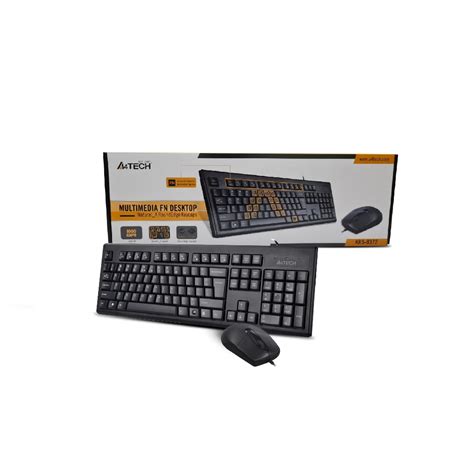 A4tech Krs 8372 Keyboard And Mouse Bundle Usb Shopee Philippines