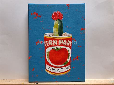 빈티지화분 아크릴 그림액자입니다 인테리어소품 중고나라