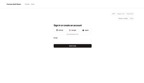 convex auth