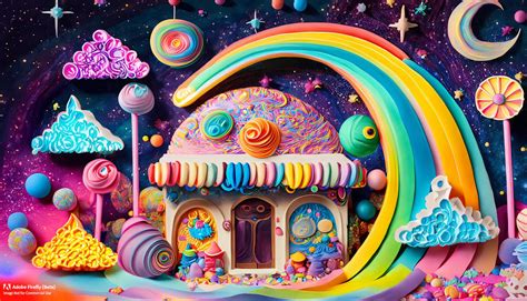 Cosmic Candy Wonderland Wallpaper By Nebuladarling On Deviantart