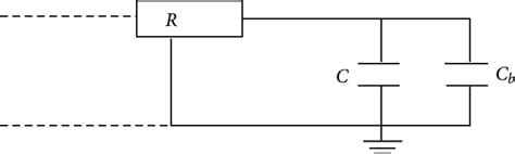 RC Model For Sensor With C B Buffer Capacitance In Parallel Download Scientific Diagram