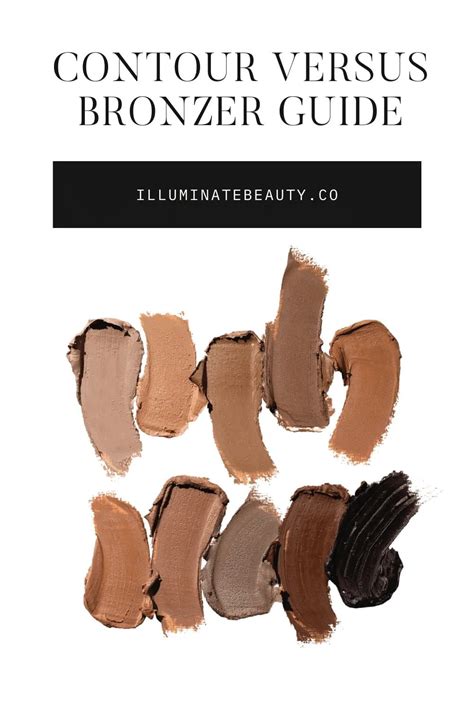 Contour And Bronzer Guide Illuminate Beauty Bronzer Makeup Tips