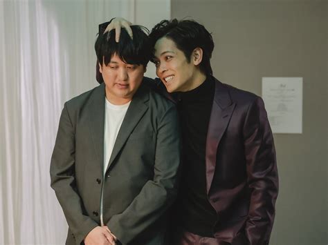 猪塚 健太 「 財閥復讐」 第3話 今夜23時6分〜 是非ご覧ください！ ホントは仲良し、けすけと栗谷さん！ テニスボールの件は全力で